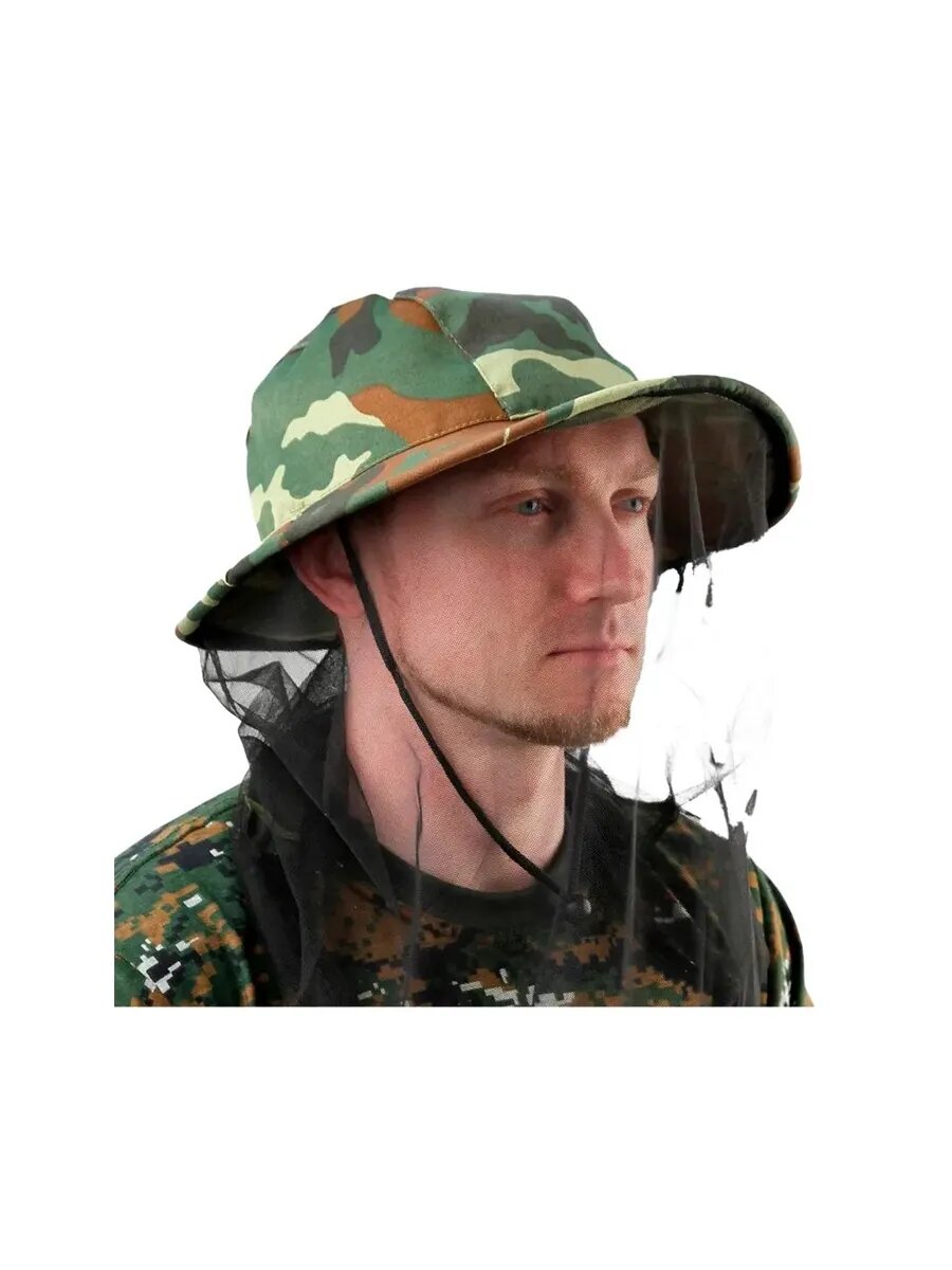 Защита от насекомых: легкая панама-накидка