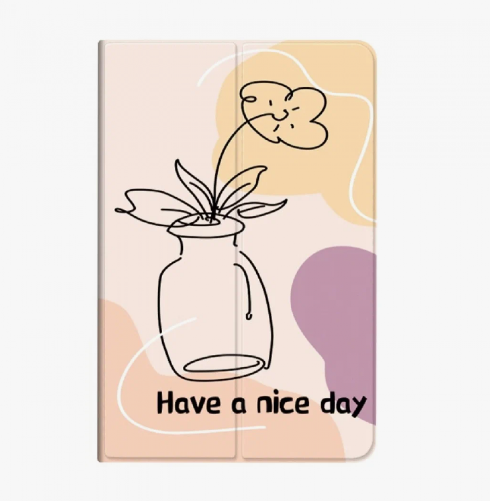 Чехол-подставка MyPads для Samsung Galaxy Tab A 8.0 с дизайном 'Have a nice day'