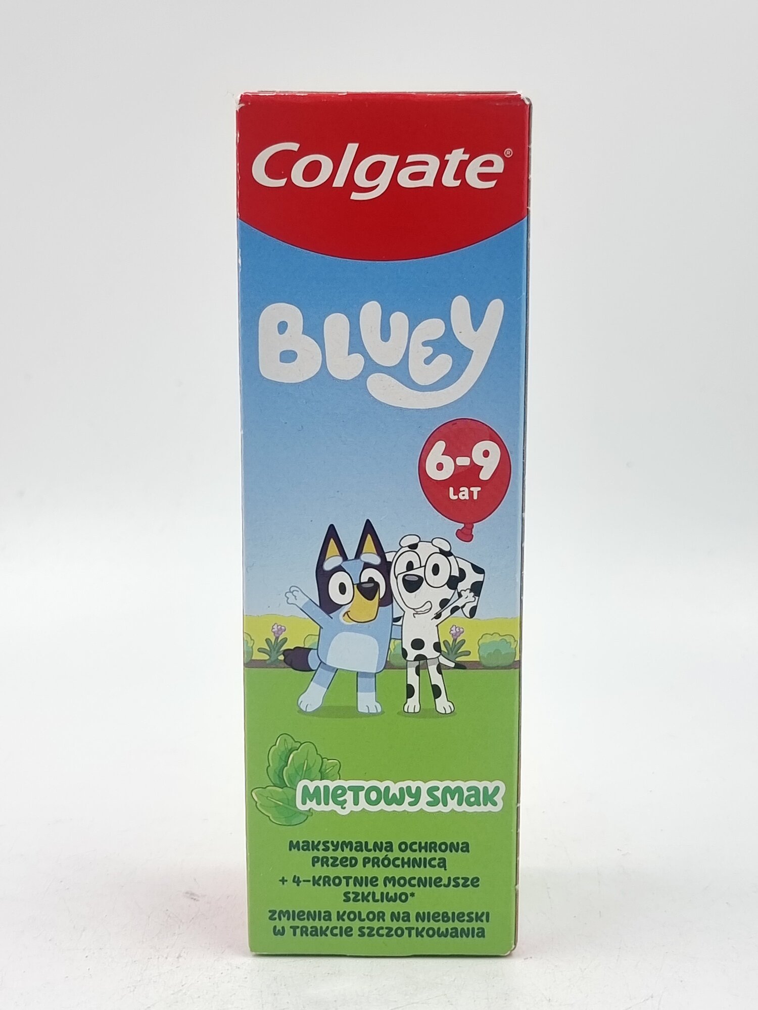 Colgate Зубная паста для детей 6-9 лет, со фтором 1450 ppm, кальцием и аргинином, вкус мяты, 50 мл (из Финляндии)