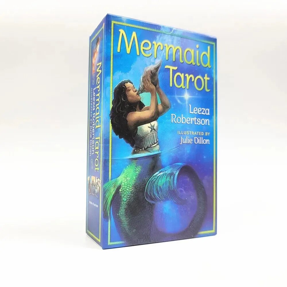 Карты Таро Русалок 12*7см / Mermaid Tarot 78 карт. Картонные карты для гадания