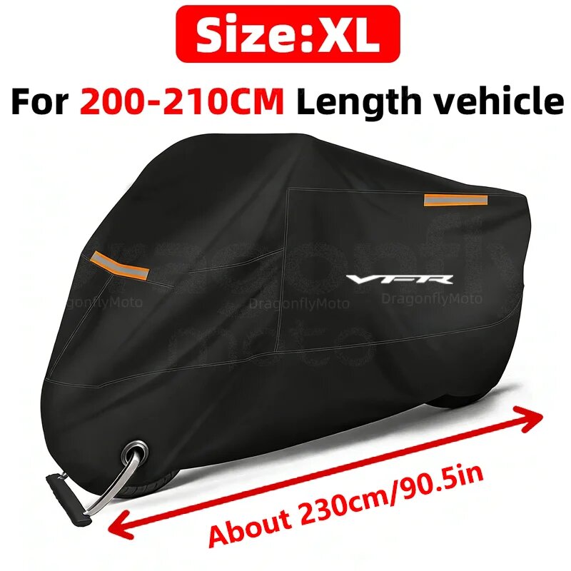 Моточехол XL, 200-210см, HONDA VFR, защита от пыли и дождя