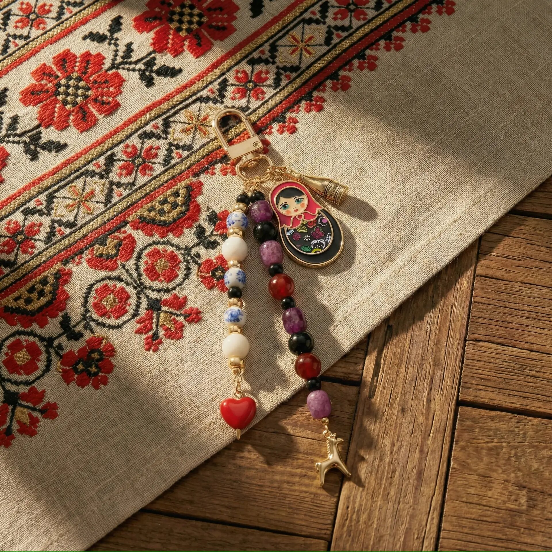 Украшение на сумку Sweet Honey jewelry, 109 Красный — фото 1