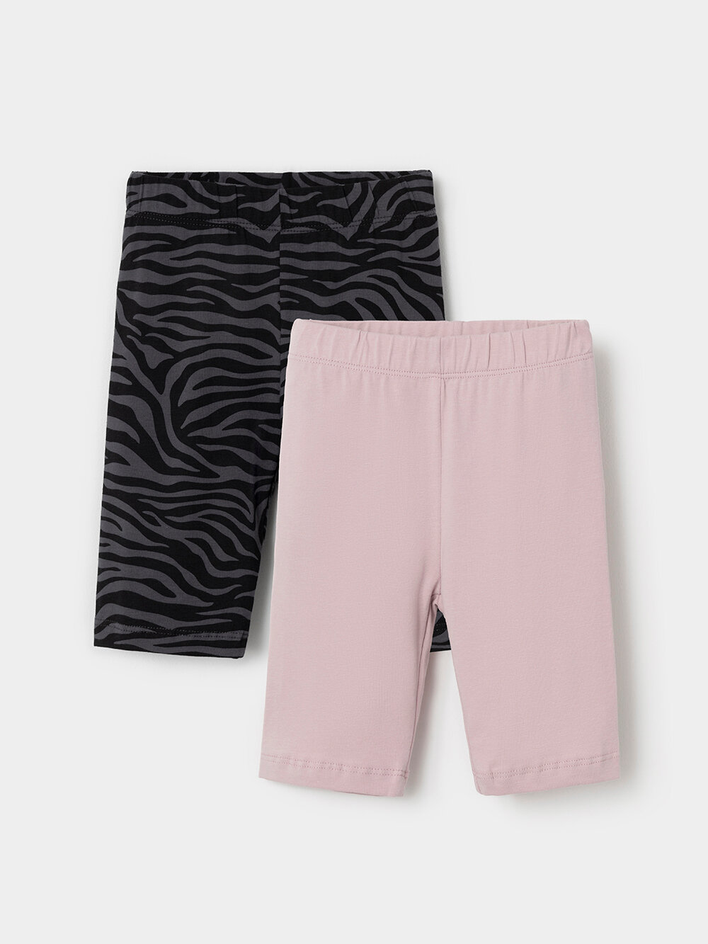 Велосипедки хлопковые велосипедки для девочки, набор из 2 шт., комплект 2 шт.