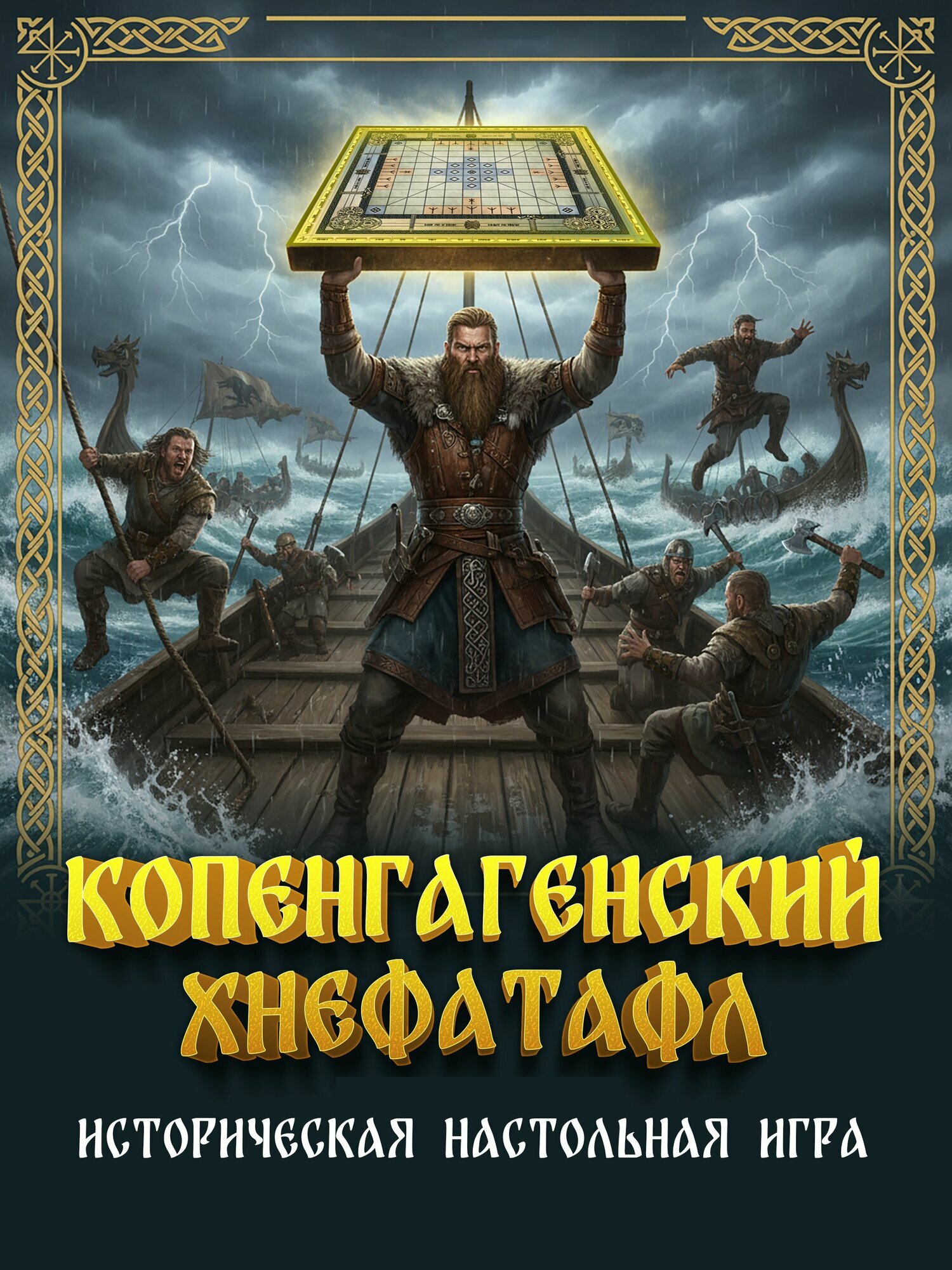 Настольная игра "Копенгагенский Хнефатафл"