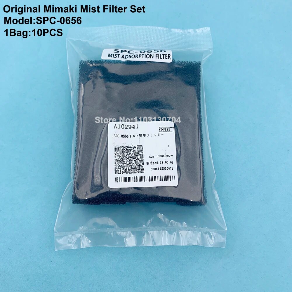 Оригинальный поглощающий фильтр Mimaki SPC-0656, 10 шт, губка для отходов для принтера Mimaki UJF-6042 UJF-3042 UJF-3042FX UJF-3042HG