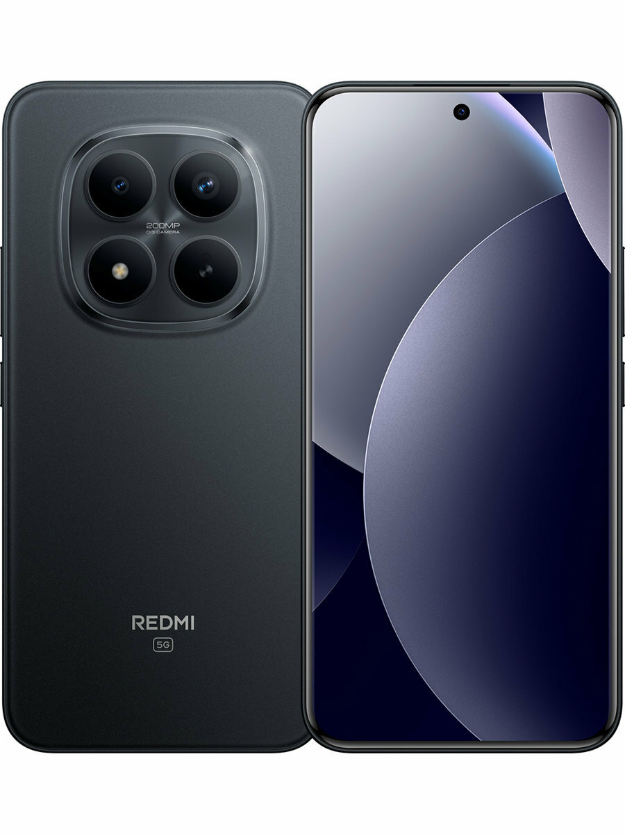 Смартфон Xiaomi REDMI Note 15 Pro+ 5G 8/256 ГБ Чёрный