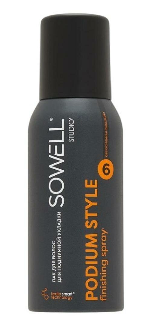 Лак для волос SOWELL для подиумной укладки Podium Style, 100 мл