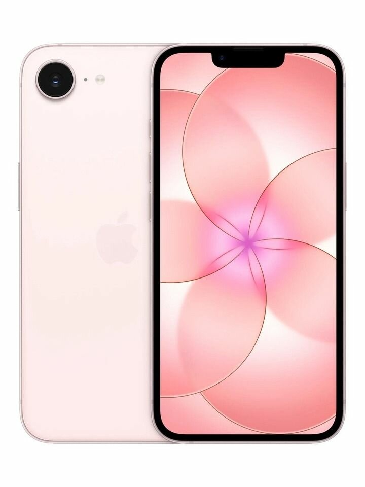 Смартфон Apple iPhone 17e, 6.1 ", 256 ГБ, цвет Soft Pink (Нежный розовый), eSim