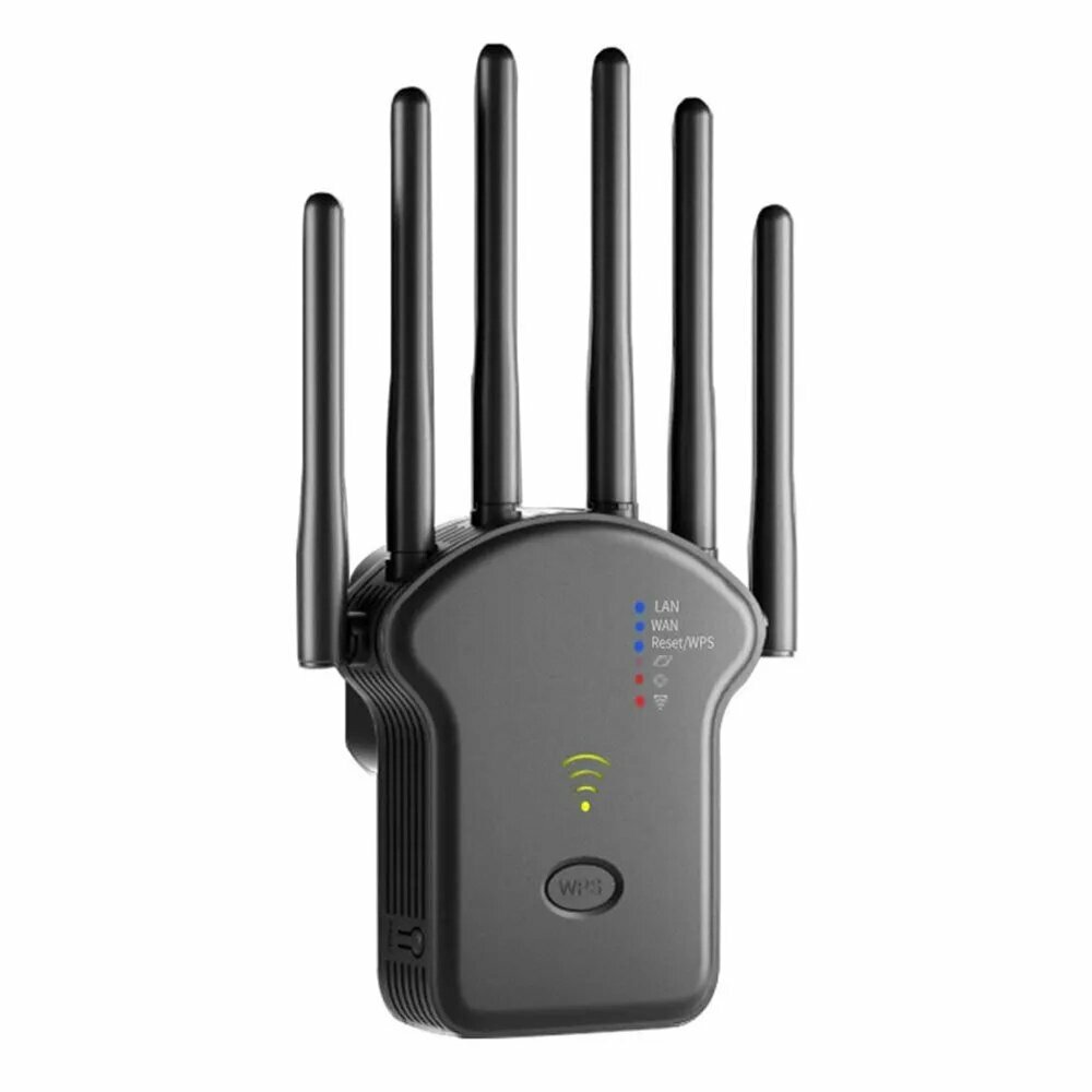Wi-Fi-репитер U13, 300 Мбит/с, двухдиапазонный (2,4 ГГц и 5,8 ГГц), с 6 антеннами