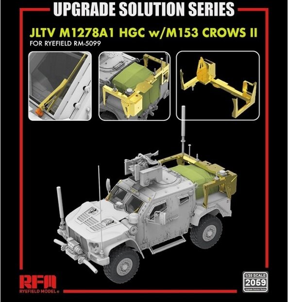 2059 RFM Набор дополнений для JLTV M1278A1 с M153 Crows II 1/35