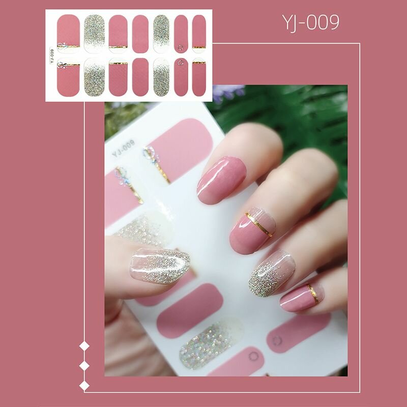 1 шт. 14 лаков для ногтей пленка для ногтей паста Полная паста