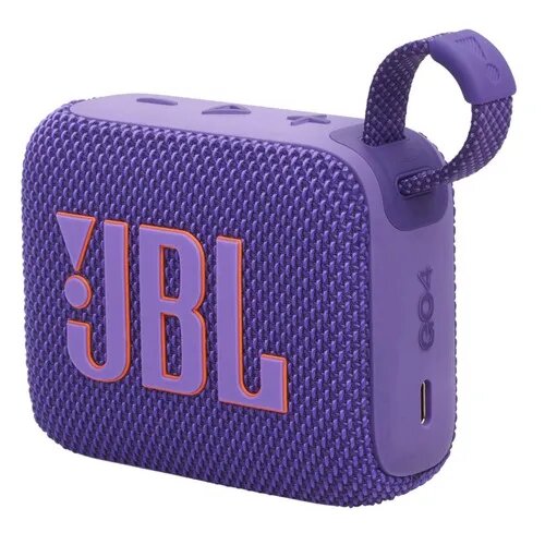Колонка портативная JBL Go 4, 4.2Вт, фиолетовый [jblgo4pur]