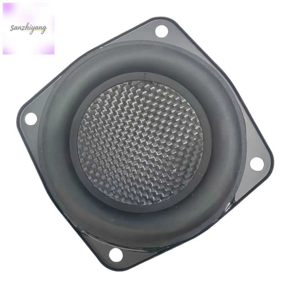3-дюймовый сабвуфер 4 Ом 60 Вт, черный, стекловолокно, для Hi-Fi