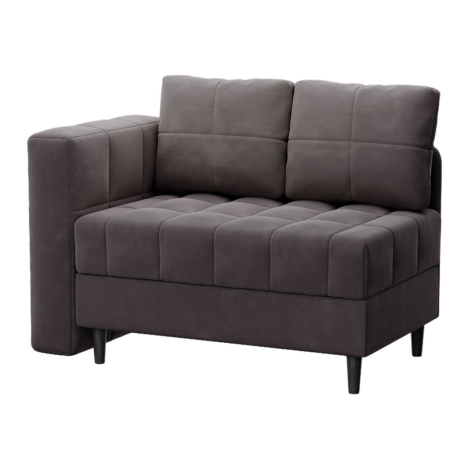 Диван-кровать Слип макс Антрацит