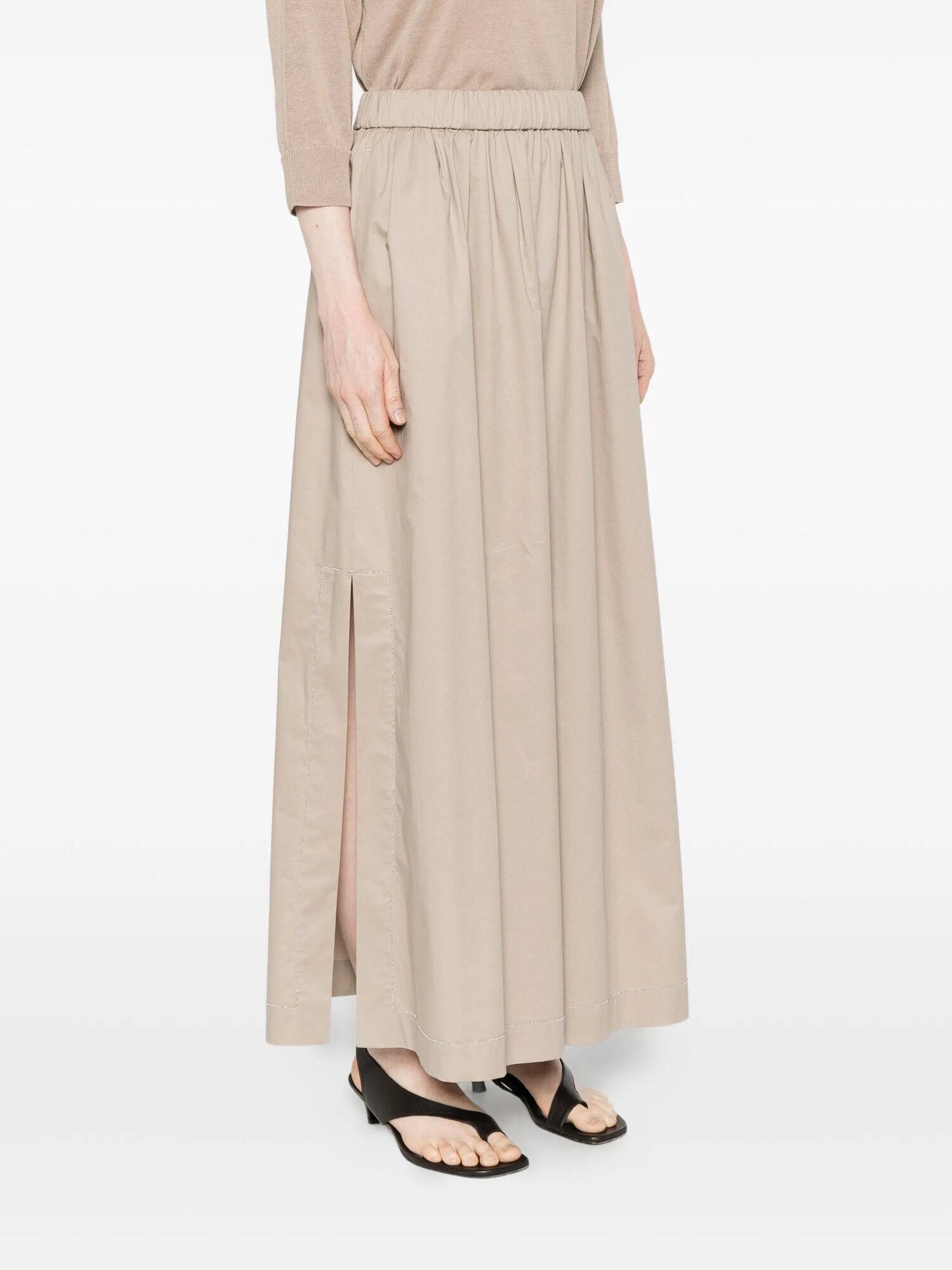 Юбка PESERICO Elasticated-waistband maxi skirt, размер 50 — фото 1