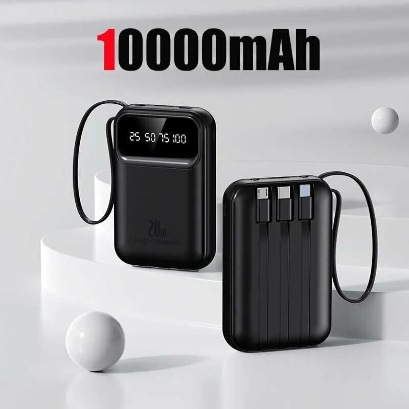 KFMESXC Внешний аккумулятор, 10000 мАч, черный