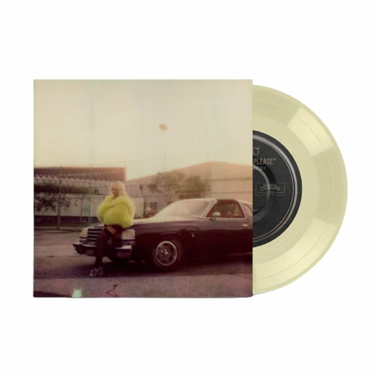 Виниловая пластинка Sabrina Carpenter - Please, Vinyl, 7", 45 RPM, Single, Glow In The Dark, Day Glow,