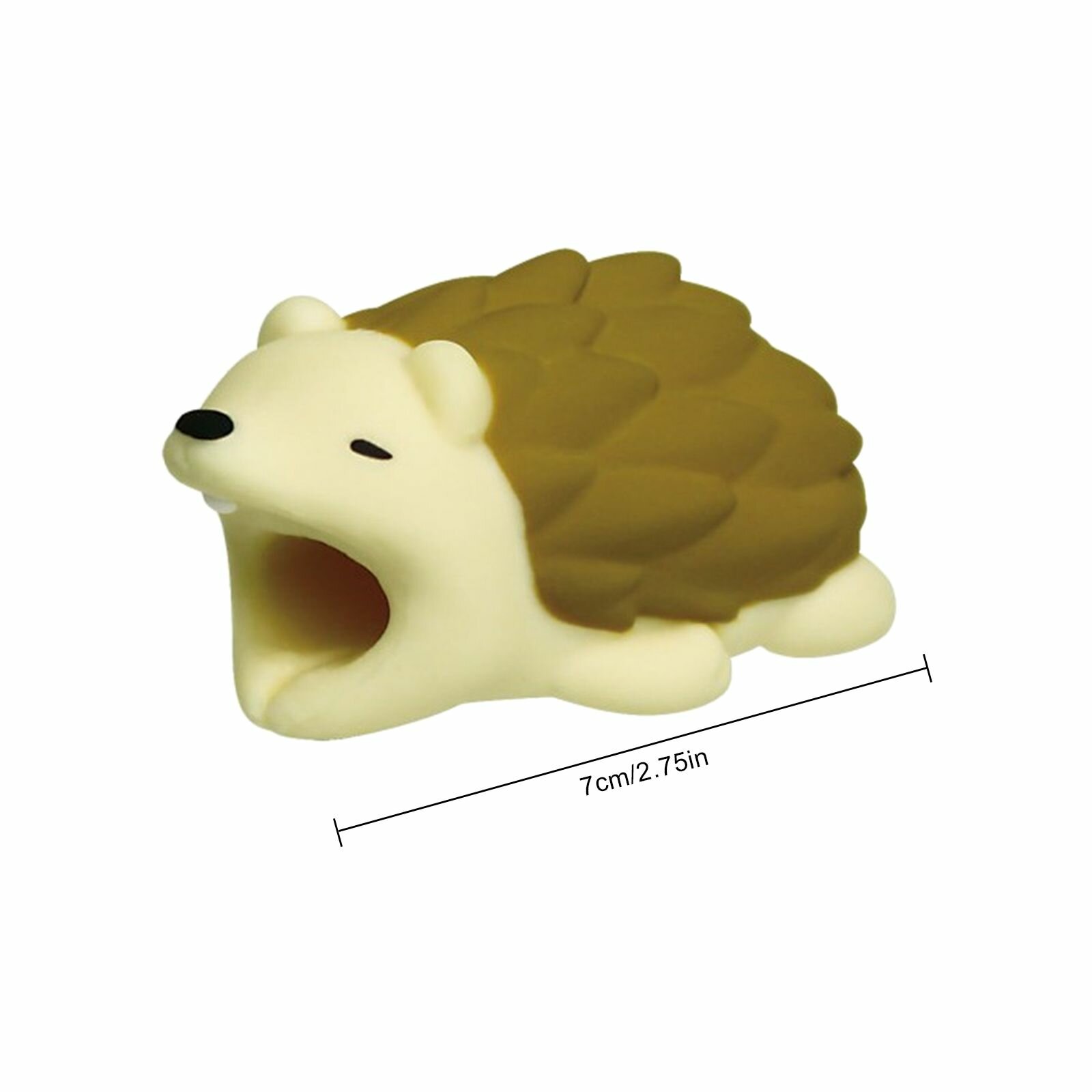 Защита для кабеля, силиконовый чехол от перегрызания, в форме животных, для зарядки телефона