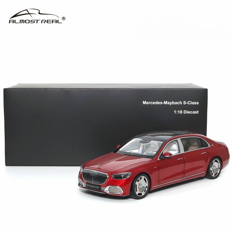Машинка Almost Real 1:18 Mercedes-Maybach S-Class 2021 Почти настоящий