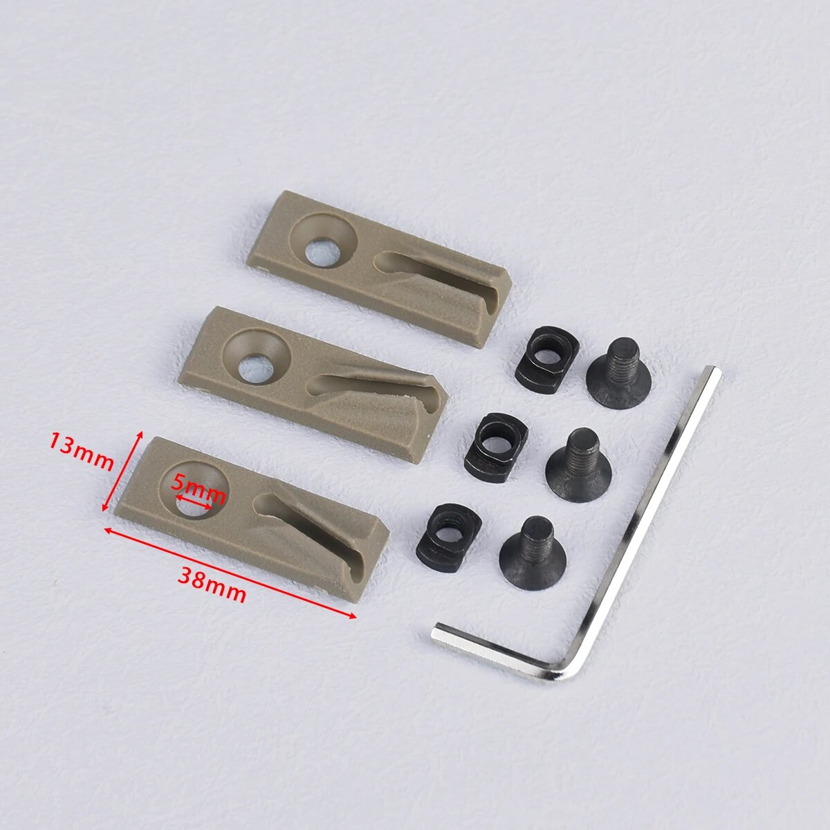 LAMBUL направляющие для SF M300/M600, серый, Style 4 Nylon DE