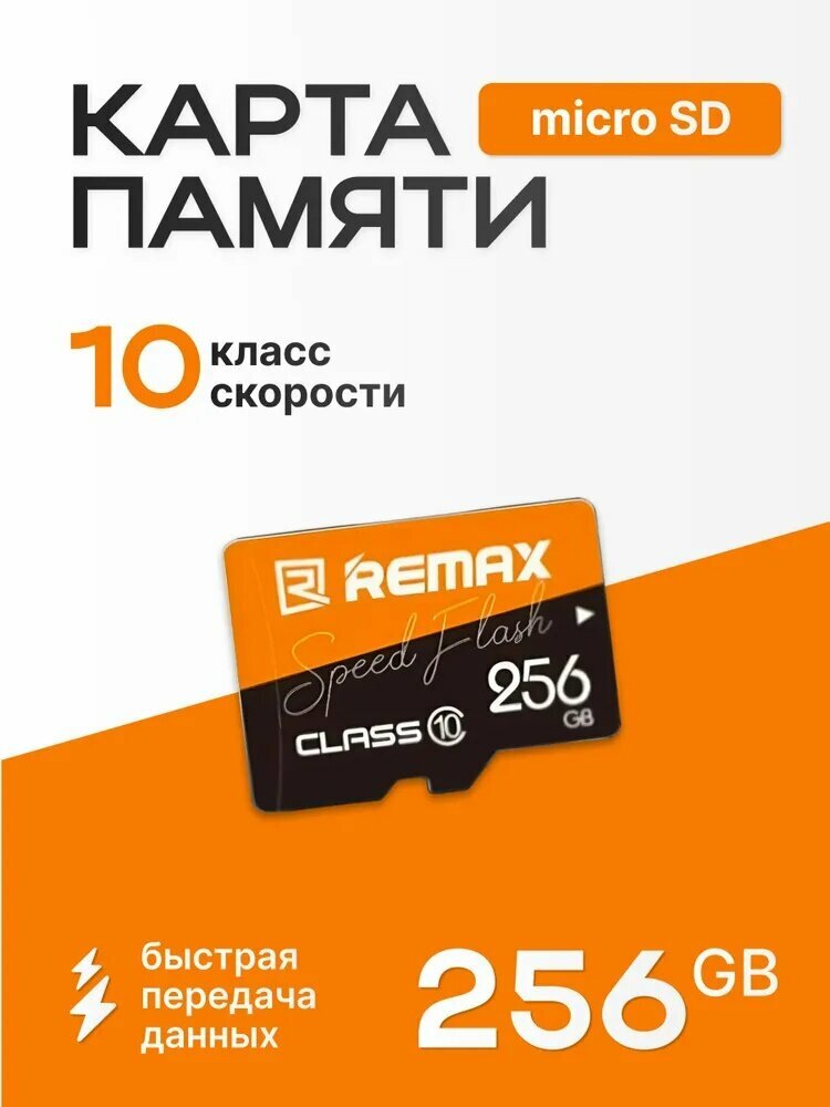 256 ГБ Карта памяти microSD, Карты памяти 1 шт