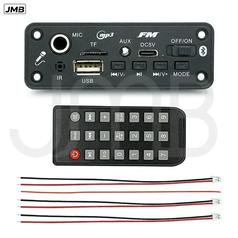 3,7 В 5 В Стерео 2X5 Вт Плата усилителя MP3 Bluetooth Модуль динамиков Bluetooth
