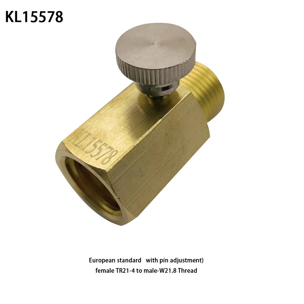 Соединитель Kegland латунный W21.8 to TR21-4 EU