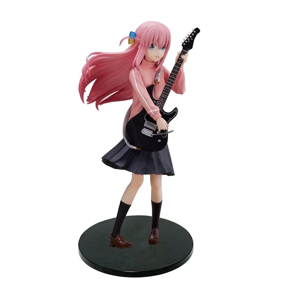 Аниме фигурки, Одинокий рок, Гото Хитори/Bocchi the rock anime figure, Goto Hitori 19.5cm