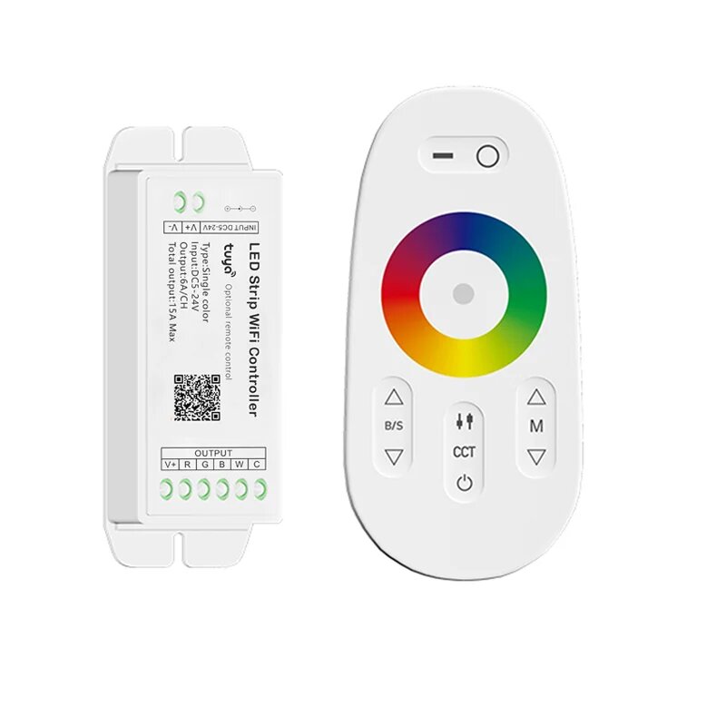 Tuya RGBWC WIFI LED контроллер для светодиодной ленты