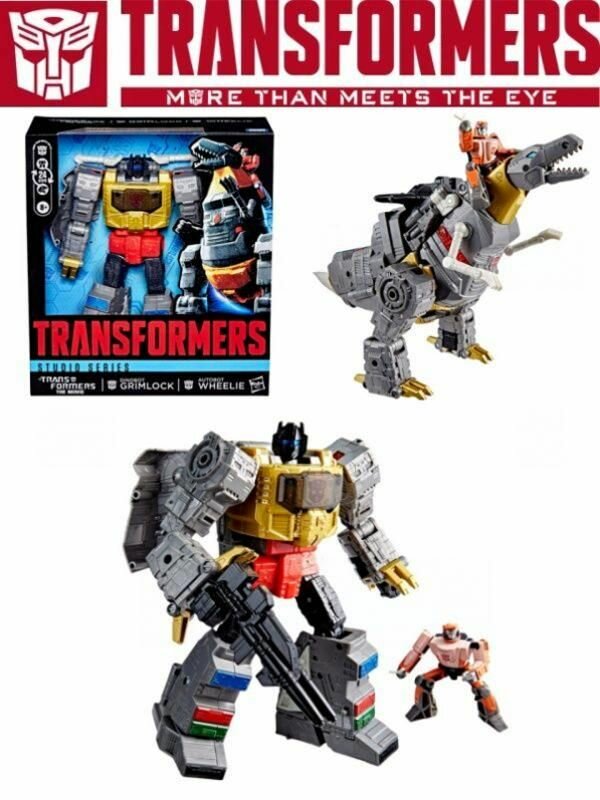 Трансформеры хасбро Игрушка Dinobot Grimlock Leader Class Transformers Studio Series Transformers: The Movie 86