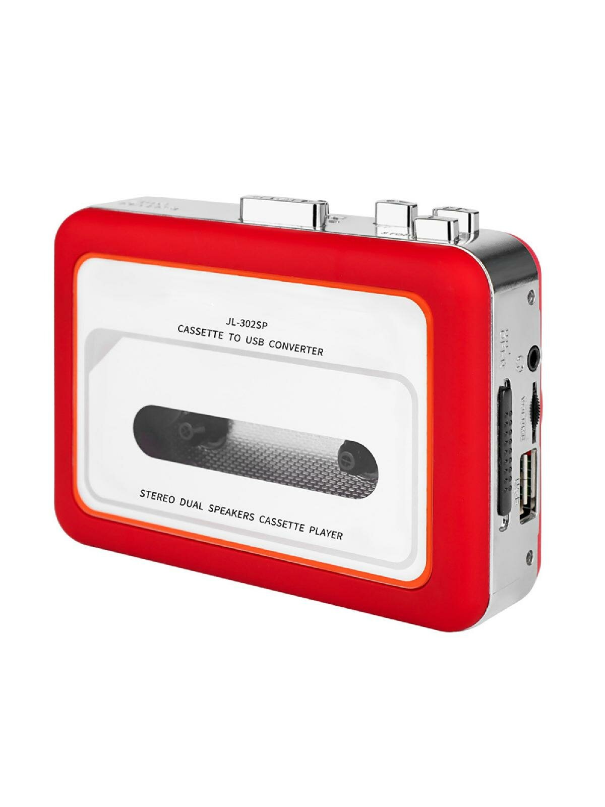 Портативный кассетный проигрыватель USB кассетный магнитофон Кассета в MP3