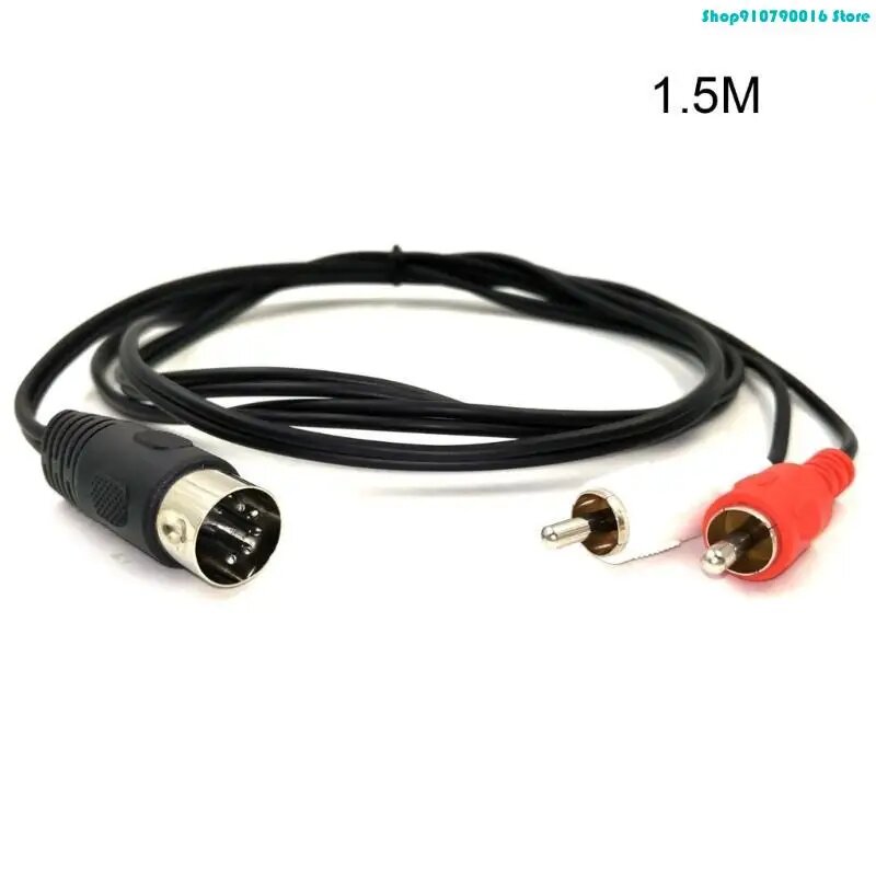 Аудиокабель 1.5m 5Pin DIN - 2RCA