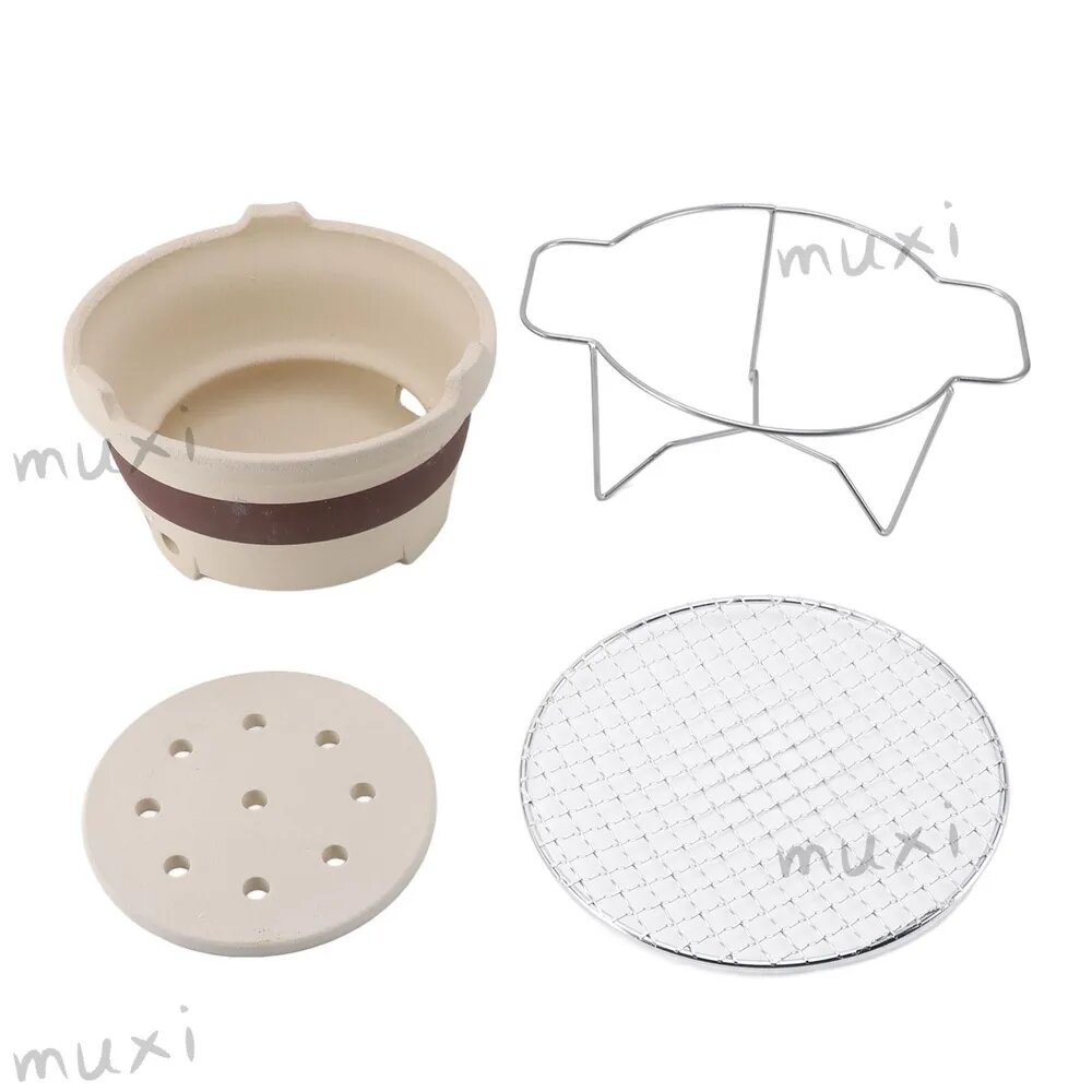 Глиняная угольная печь, китайская глиняная печь для приготовления чая в помещении и на открытом воздухе, гриль для домашнего кемпинга