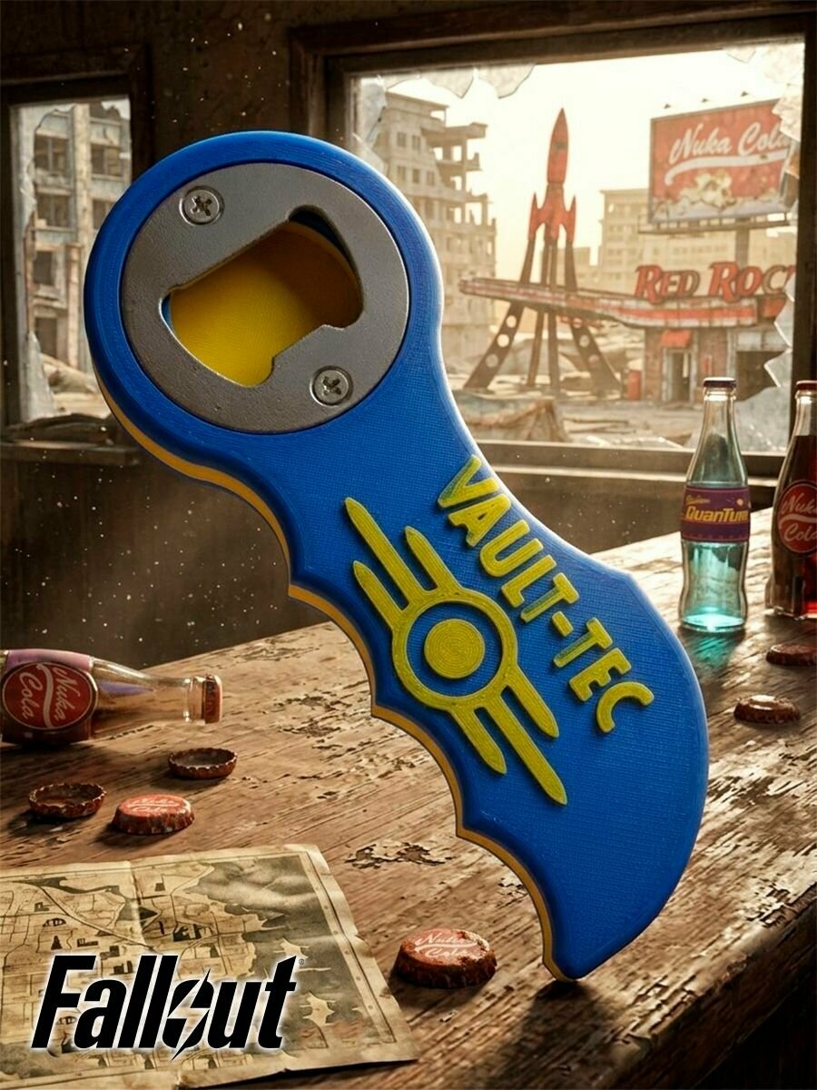 Открывашка для бутылок Vault-Tec из игры Фоллаут Fallout