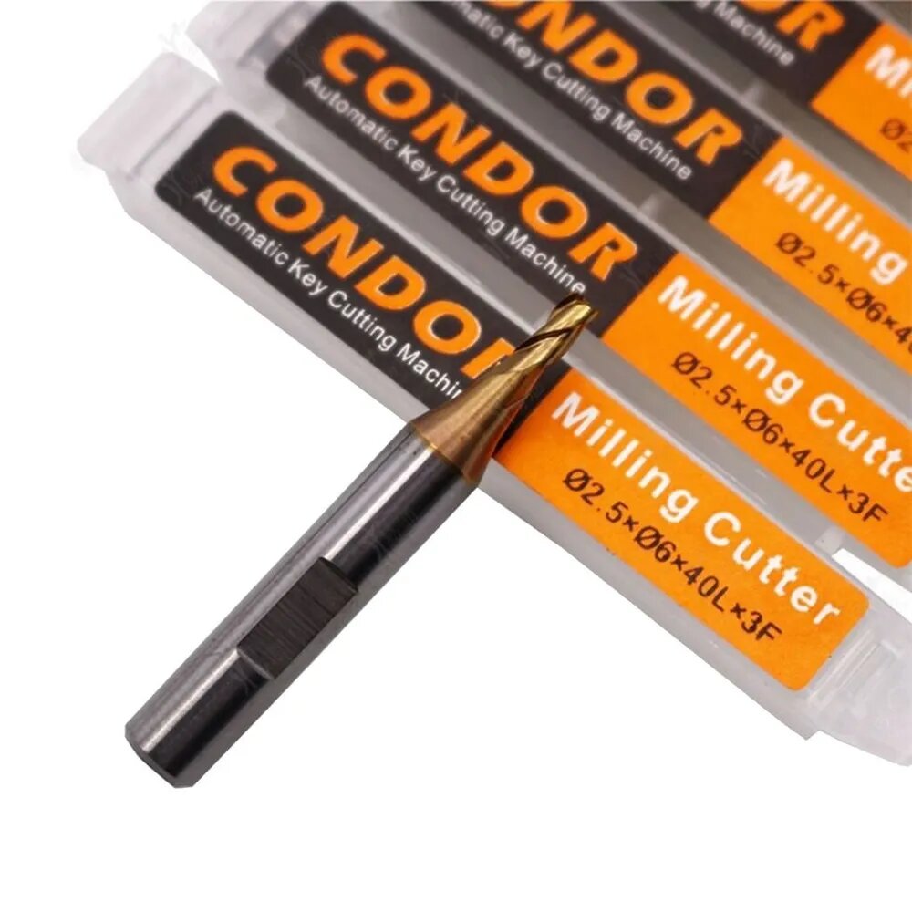 Фрезерная фреза и зонд подходят для Condor XC002 XP005-Dolphin XC009 автоматических машин резки ключей 1,0 мм 1,5 2,0 2,5