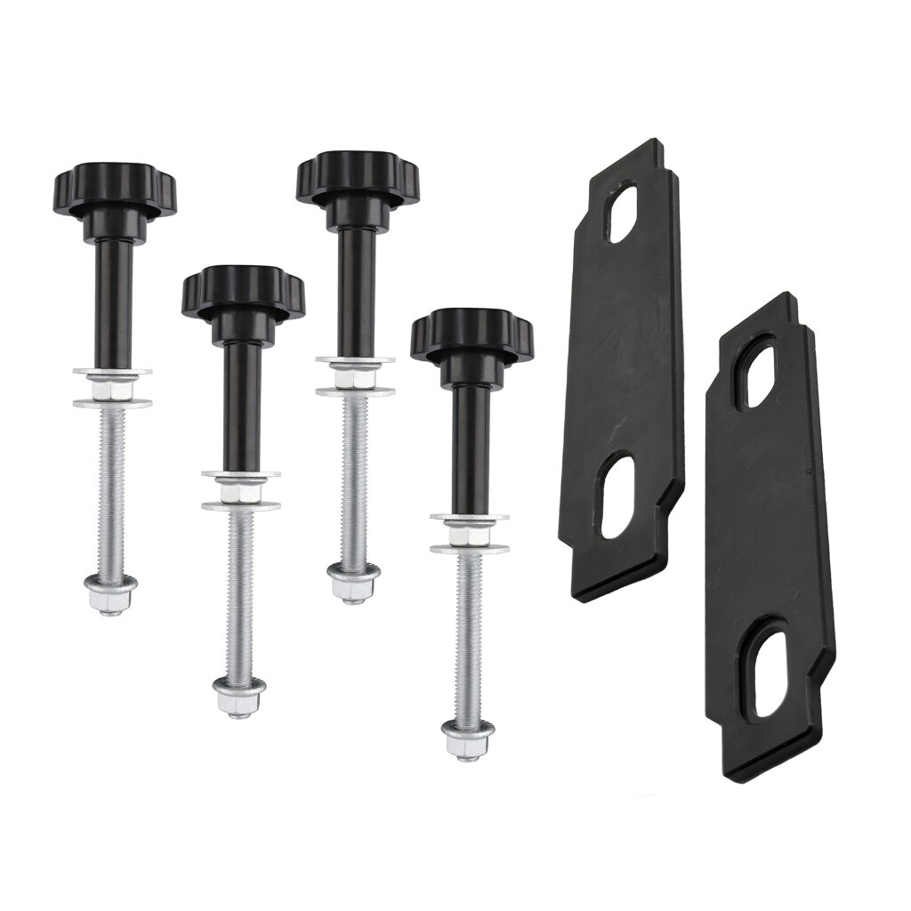 Комплект монтажных штифтов для тяговых досок Безопасное Крепление тягового щита для подъемных путей с расстоянием между отверстиями 4,72 "-6,69"
