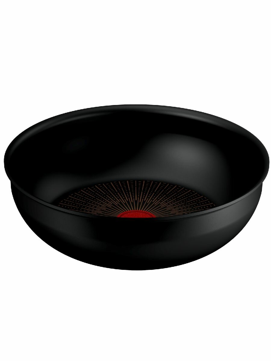 Сковорода-вок Tefal Ingenio Excellence Fusion 26 см, компактное хранение, антипригарное покрытие, подходит для всех плит