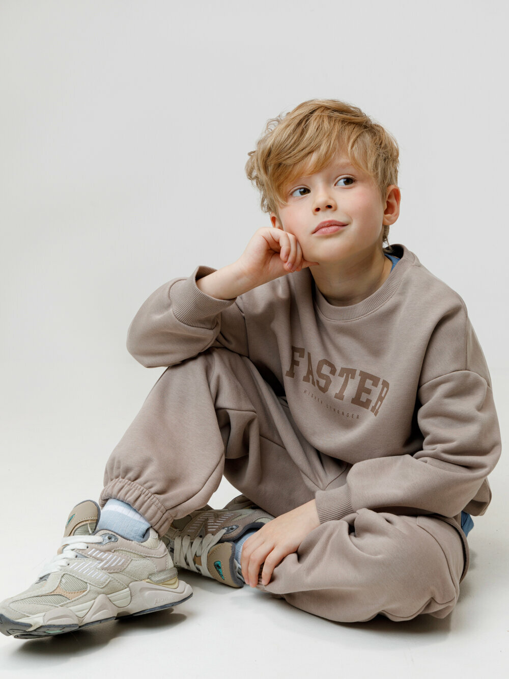 Брюки спортивные трикотажные детские штаны, хлопок