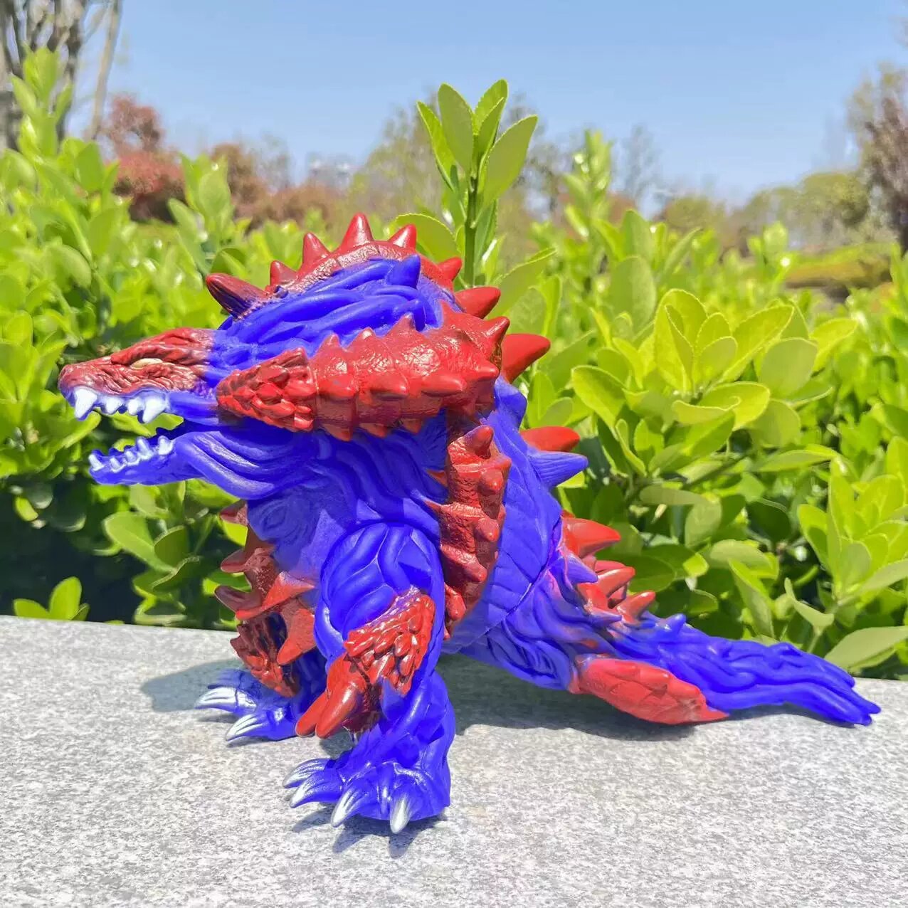 Новая большая фигурка монстра Jika Chimera King Ultimate Fusion из мягкой резины, модель Super 8 Brothers,