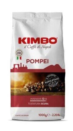Kimbo Pompei кофе в зернах 1кг пакет с клапаном арабика/робуста
