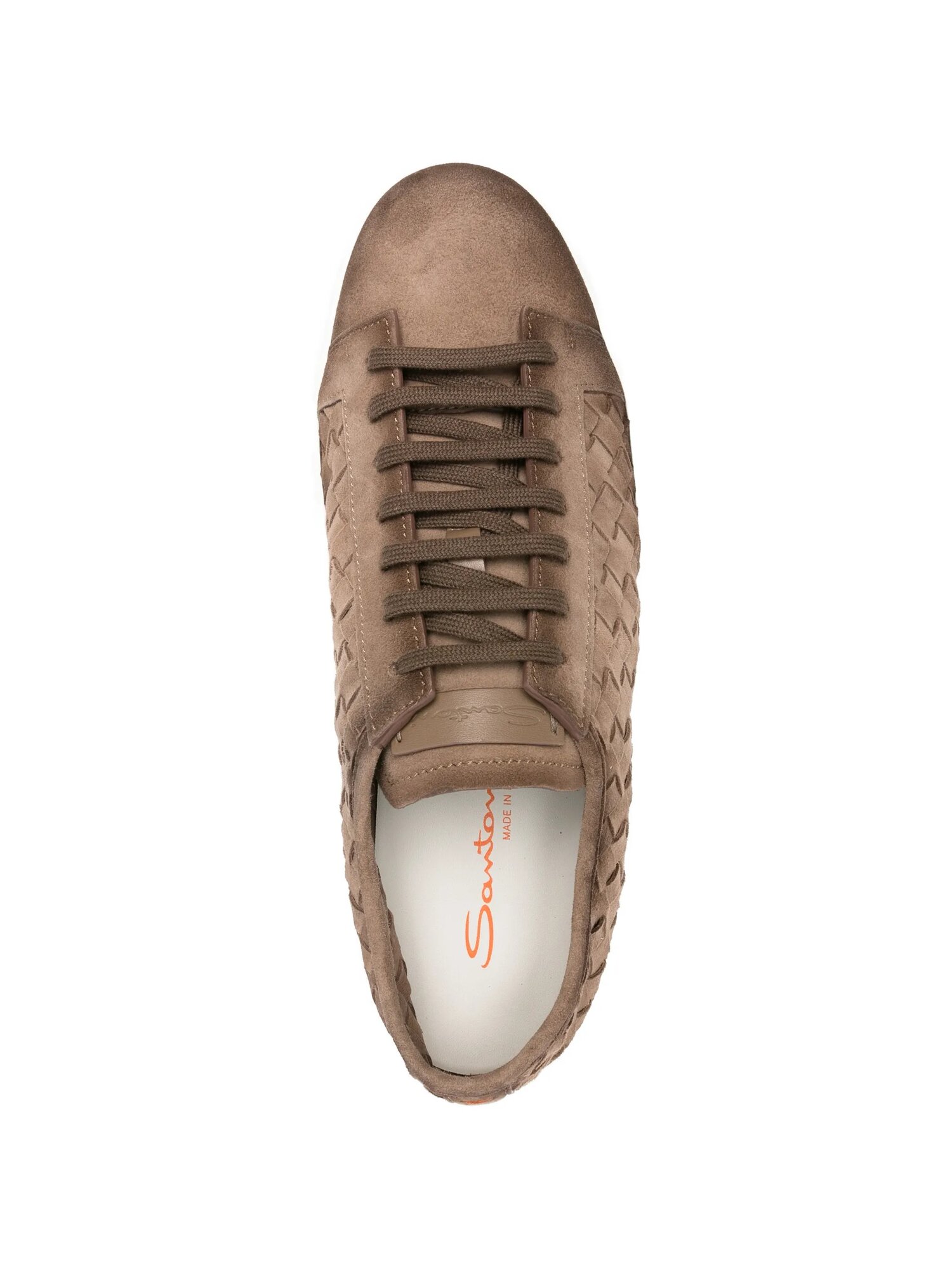 Кроссовки Santoni, размер 44-44.5, коричневый — фото 1