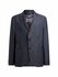 Куртка ETRO Chevron single-breasted linen jacket, размер 56, синий