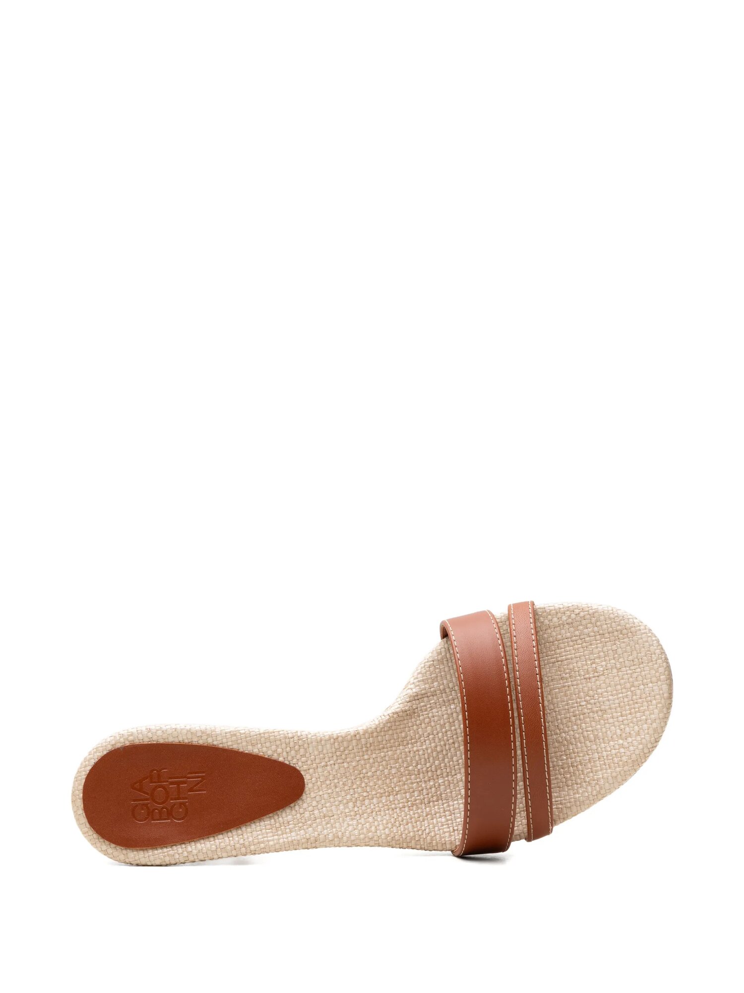 Босоножки GIABORGHINI Double-strap sandals, размер 36, brown — фото 1