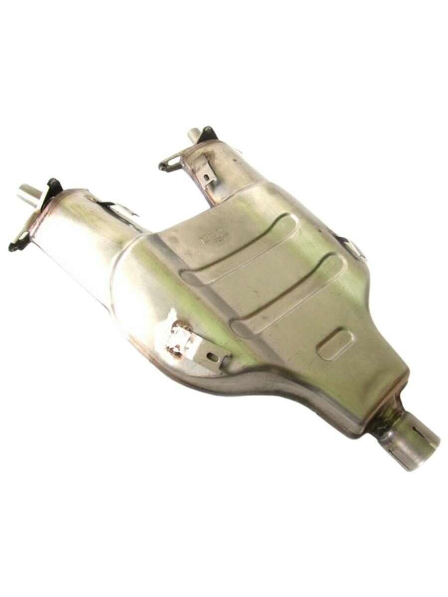 Глушитель резонаторного типа, сталь, мотоцикл STELS 600 Benelli, 47200P250010 (item:250)