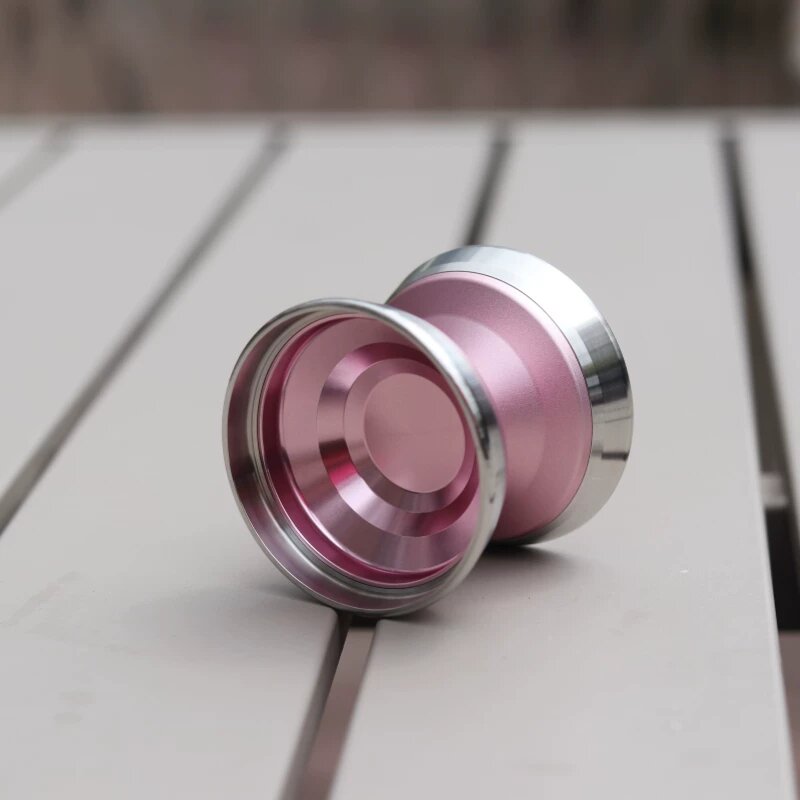 Aceyo Compass 8 Внешнее кольцо Нержавеющая сталь 1A Соревновательный Йо-Йо с матовым покрытием Сакура розовый