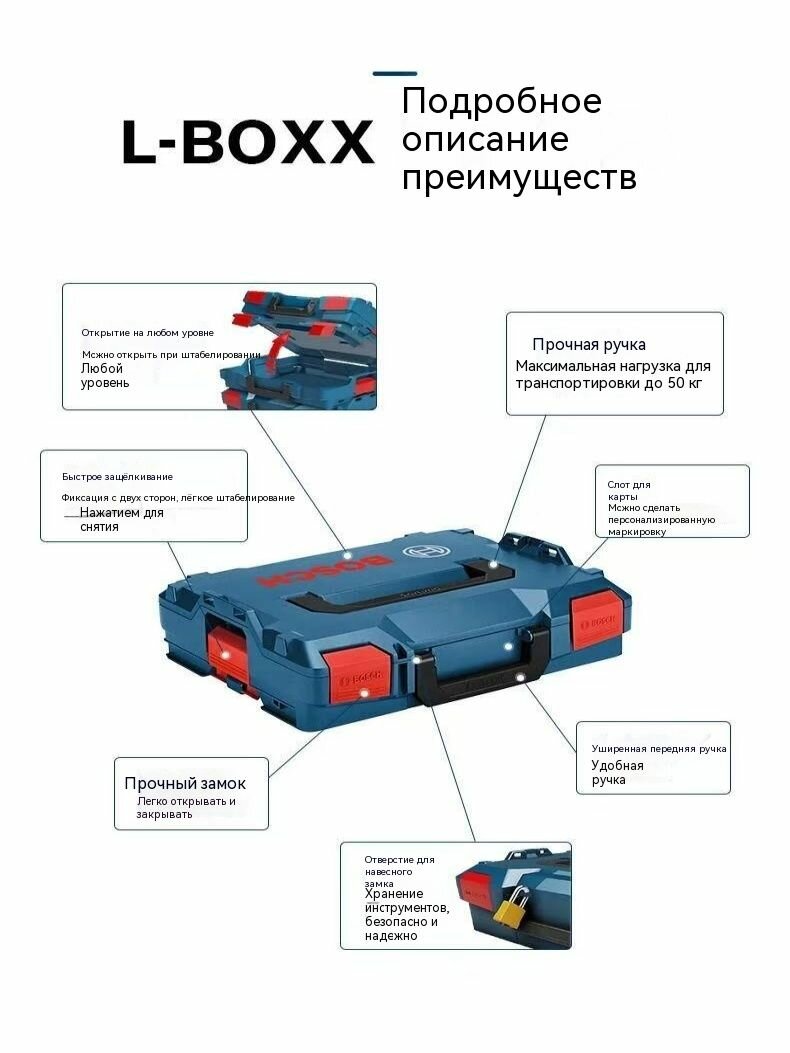 Кейс Bosch L-Boxx 238 — фото 1