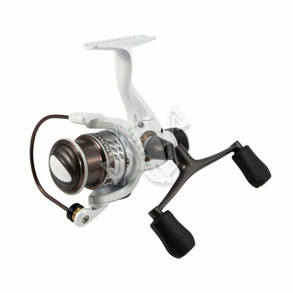 Катушка безынерционная Namazu White Fish WF2000, 4+1 подш, метал. шпуля + запасная графит. шпуля/20/