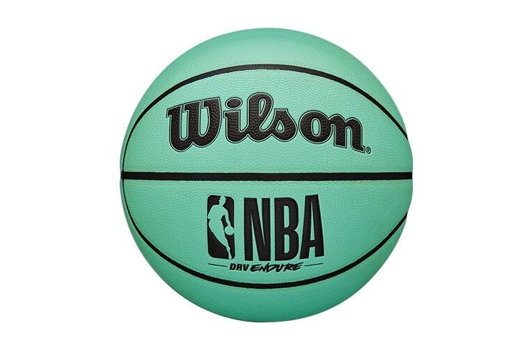 Мяч баскетбольный унисекс Wilson NBA Series PU Зеленый, размер 7, тренировочный