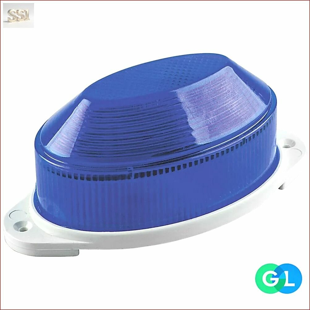 Сигнальная аварийная лампа для септика. Cветильник-вспышка 18 светодиодов 1,3W,