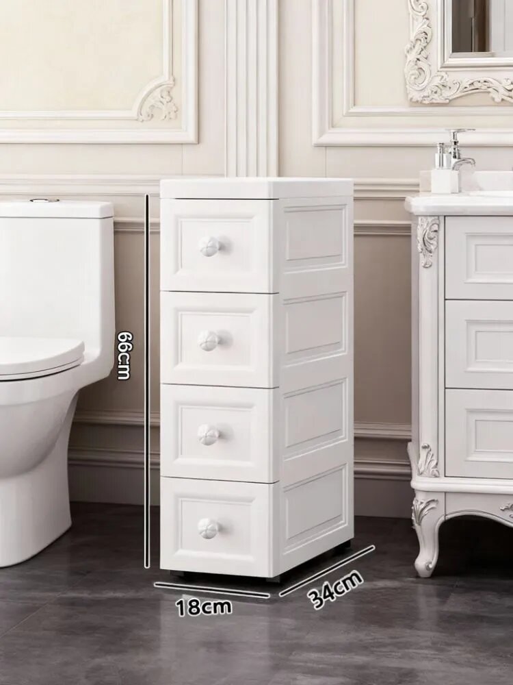 Тумба для ванной, 18х34х66 см